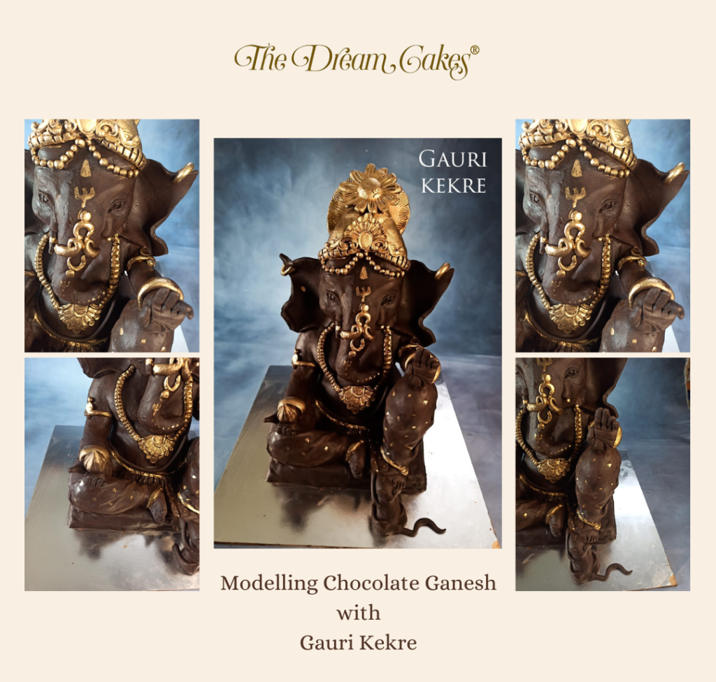 Modelling Chocolate Ganesh with Gauri Kekre - The Dream Cakes
