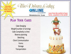 Plan your Cake - The Dream Cakes